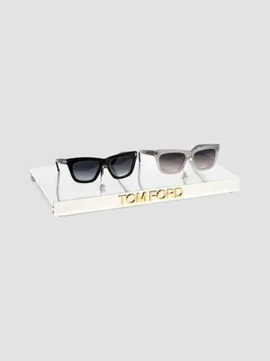 TOM FORD Icon 56mm Navigator Sunglasses