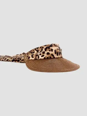 Eugenia Kim Cruise Ricky Hemp Visor - Chocolate