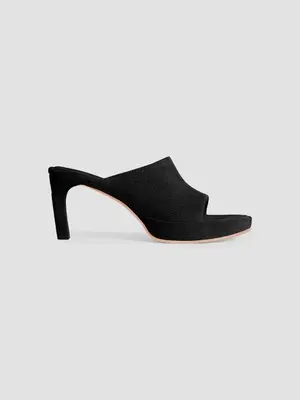 Balenciaga Fargo Mules Black