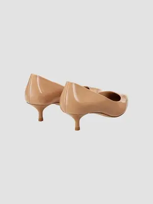STUART WEITZMAN Power 50mm Patent Leather Pumps