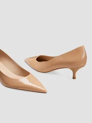 STUART WEITZMAN Power 50mm Patent Leather Pumps
