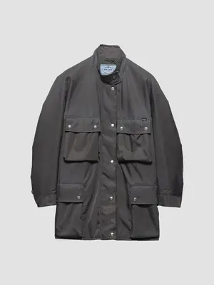 Prada Washed Re-nylon Rain Jacket