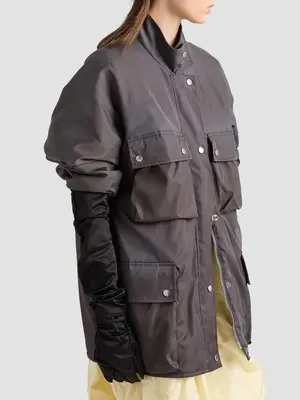 Prada Washed Re-nylon Rain Jacket
