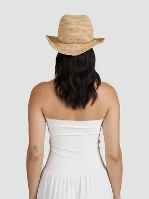 Eugenia Kim Winona Raffia Cowboy Hat