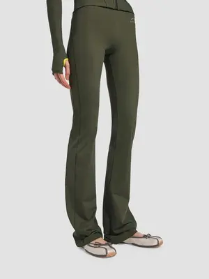 Balenciaga Techwear Flared Leggings