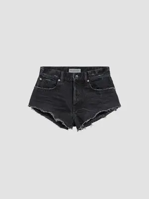 Balenciaga Mini Shorts Black