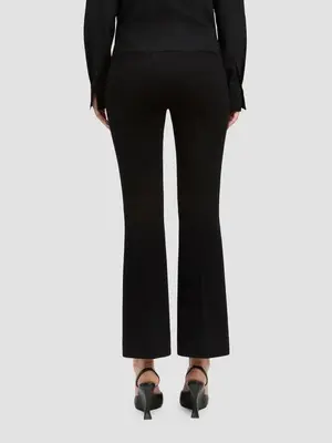 Derek Lam 10 Crosby Isaac Flared-leg Trousers - Black