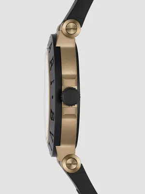 BVLGARI Titanium, Aluminum & Rubber Strap Watch/40mm