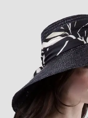 Eugenia Kim Mirabel Wide-brim Straw Sun Hat - Black
