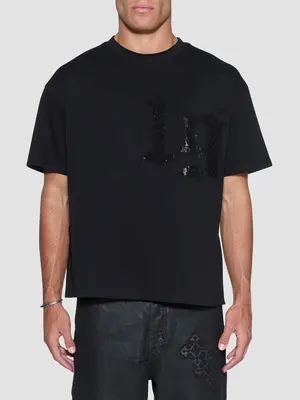 Ksubi Stardom Cotton Crewneck T-shirt - Black