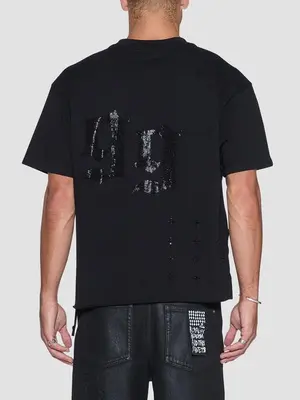 Ksubi Stardom Cotton Crewneck T-shirt