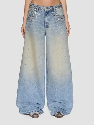 Ksubi Lax Field Wide-leg Jeans