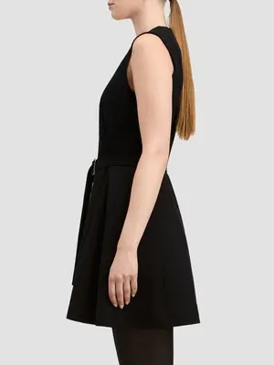 Derek Lam 10 Crosby Deeda Ponte Zip-front Mini Dress