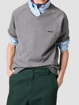 Miu Miu Wool V-neck Sweater