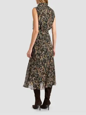 Santorelli Nirva Floral Midi Dress