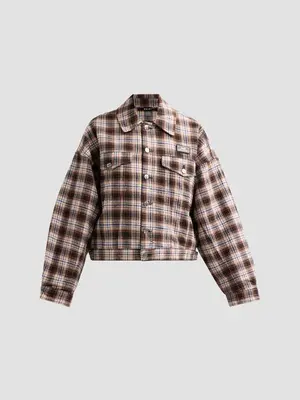 Ksubi Relaxed Plaid Trucker Jacket - Assorted