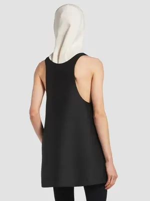 Balenciaga Scooped Mini Dress