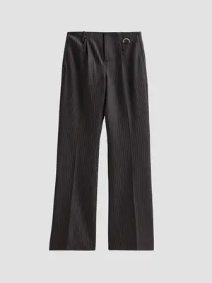 Ksubi Soho Pinstriped Boot-cut Pants