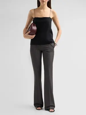 Ksubi Soho Pinstriped Boot-cut Pants
