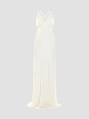ZHIVAGO Halterneck A-line Gown Ivory