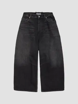 Balenciaga Curved Jeans - Black