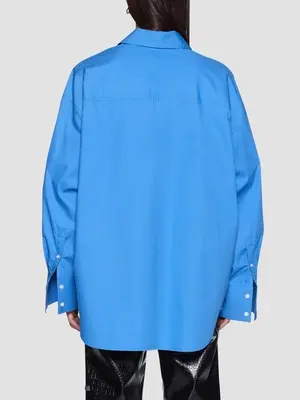 Ksubi Astra Oversized Cotton Poplin Shirt