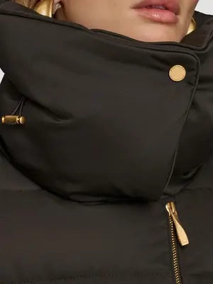 Donna Karan New York Belted Puffer Coat