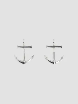 Balenciaga Anchor Earrings