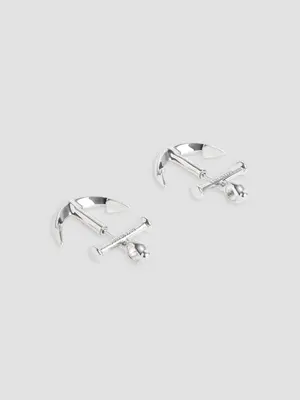 Balenciaga Anchor Earrings