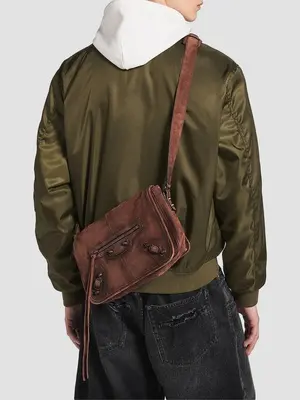 Balenciaga Le City Flap Small Messenger Bag - Light Espresso