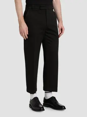 Thom Browne Utility Twill Chino Trousers - Black
