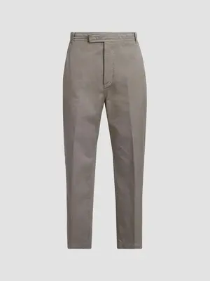 Thom Browne Utility Twill Chino Trousers Medium Grey