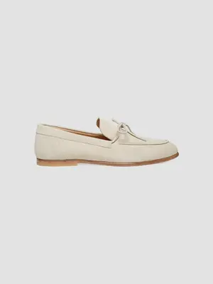 STUART WEITZMAN Bennett Suede Loafers