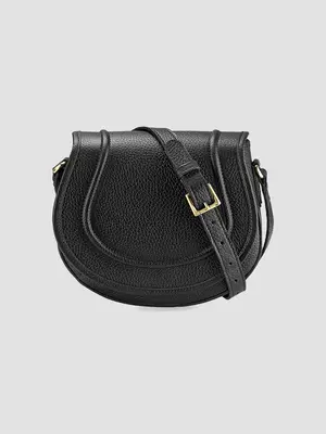 Gigi New York Jenni Leather Saddle Bag