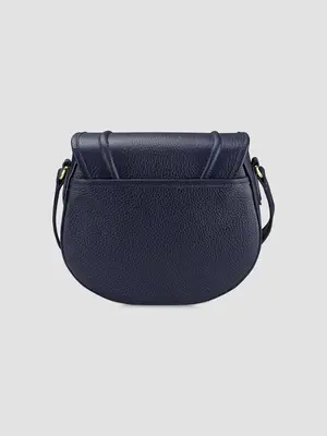 Gigi New York Jenni Pebble Leather Saddle Bag