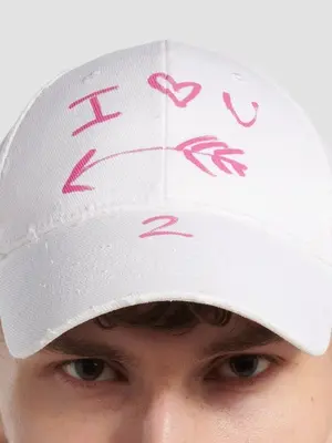 Balenciaga I Love U Baseball Cap