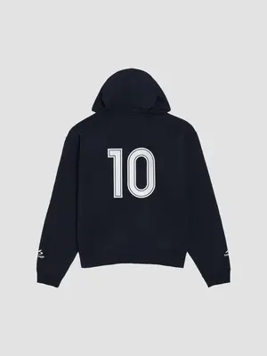 Balenciaga Soccer Oversized Zip-up Hoodie