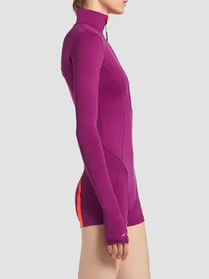 Balenciaga Techwear Short Long Sleeve Bodysuit