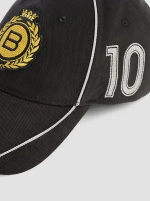 Balenciaga Naval Crest Cotton Cap