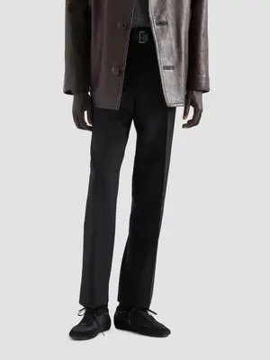 Prada Mohair Wool Pants - Black