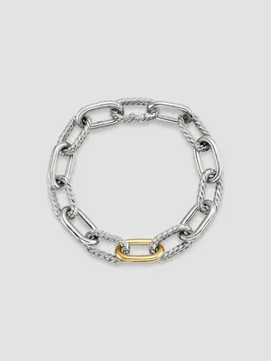 David Yurman Dy Madison Chain Bracelet In Sterling - Silver