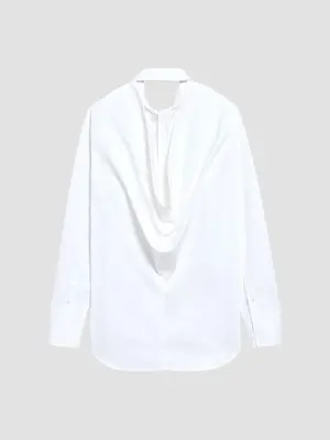 Balenciaga Draped Back Shirt