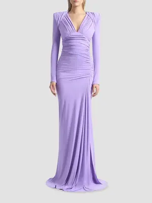 ZHIVAGO We're Not Us Ruched Gown