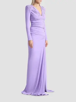 ZHIVAGO We're Not Us Ruched Gown