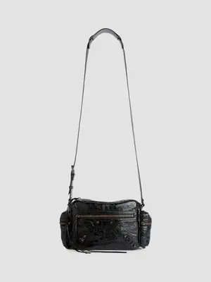 Balenciaga Le City Crossbody Camera Bag - Black