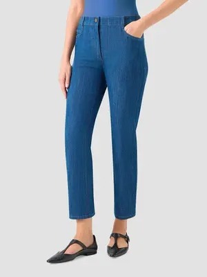 Akris Maru Low-rise Straight Jeans