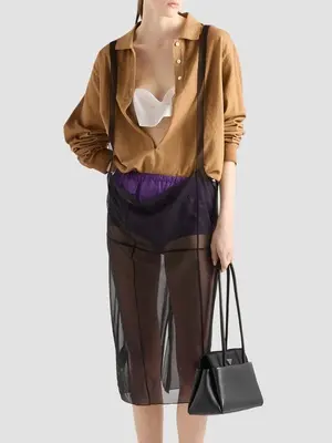 Prada Cigaline Midi-skirt