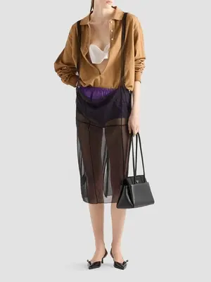 Prada Cigaline Midi-skirt
