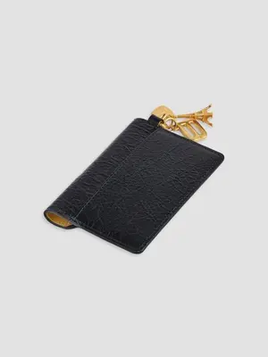 Balenciaga Token Card Holder - Black