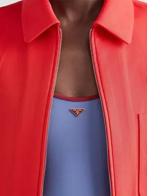 Prada Jersey One-piece Swimsuit